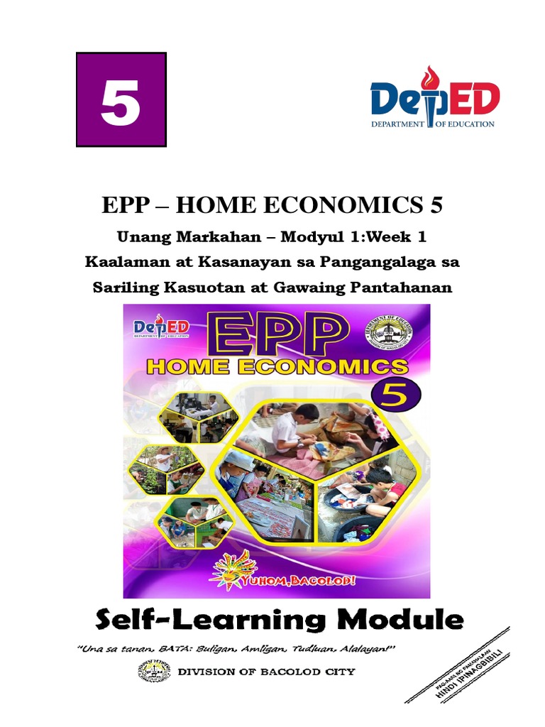 Epp - Home Economics 5 | PDF | Copyright | Law And Economics
