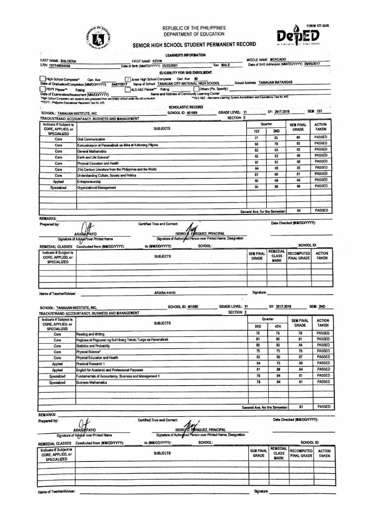 Scannned f137 PDF | PDF