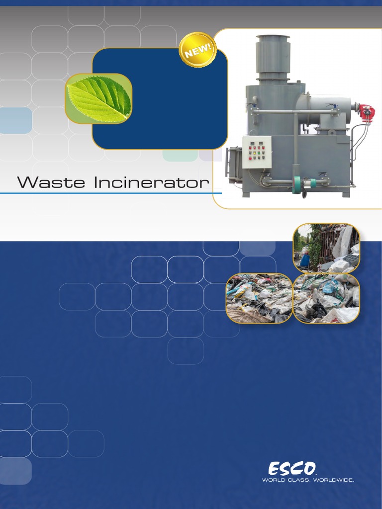 Esco Waste Incenerator | PDF | Incineration | Waste