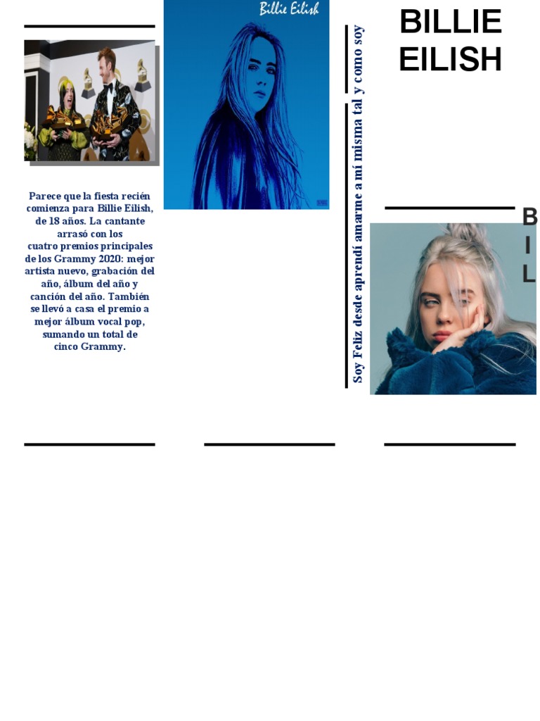 Billie Eilish | PDF | Medios musicales | Álbumes