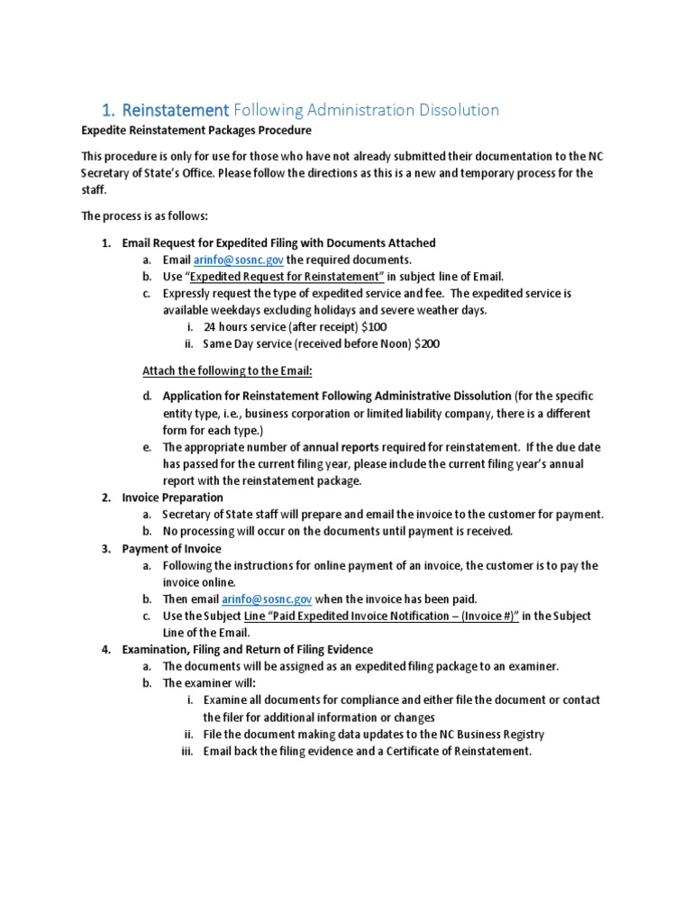Company Reinstatement | PDF | Invoice | Receipt