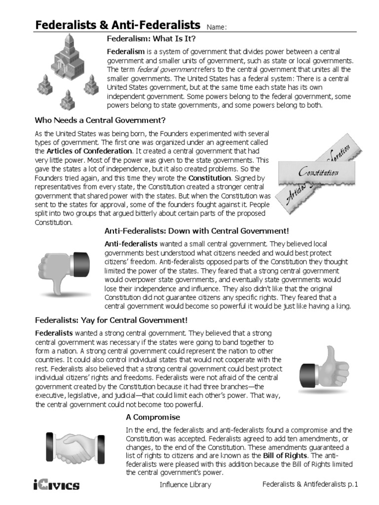 Federalism PDF | PDF | Federalism | United States Bill Of Rights