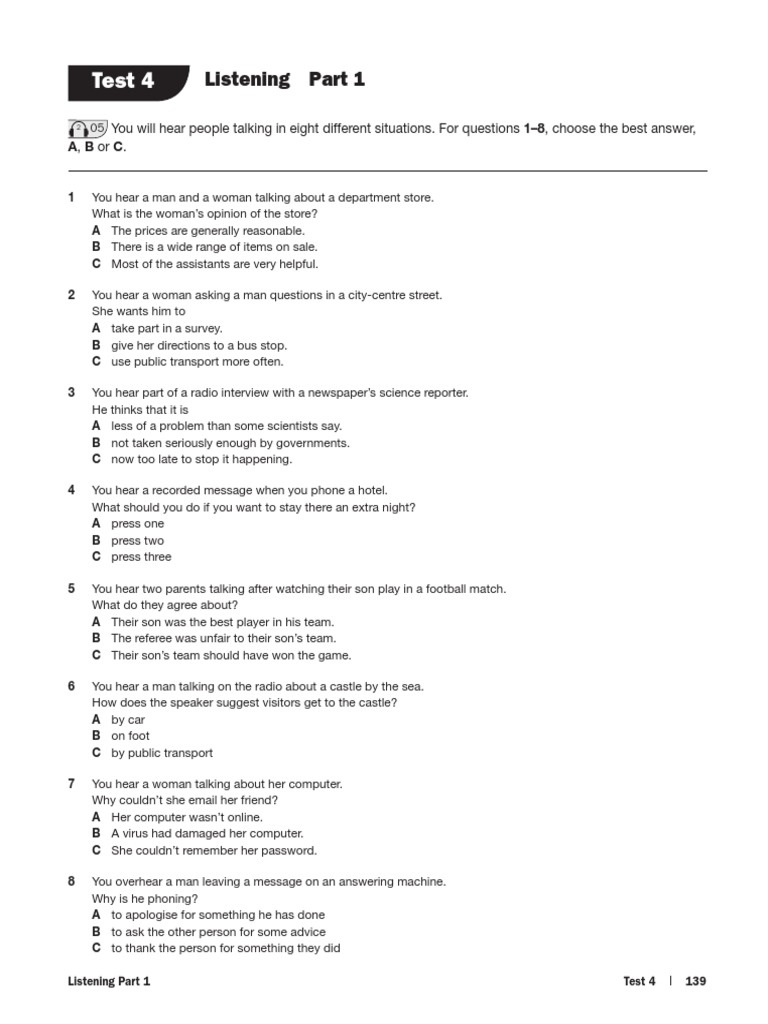 First Trainer - List Test 4 PDF | PDF | Transport