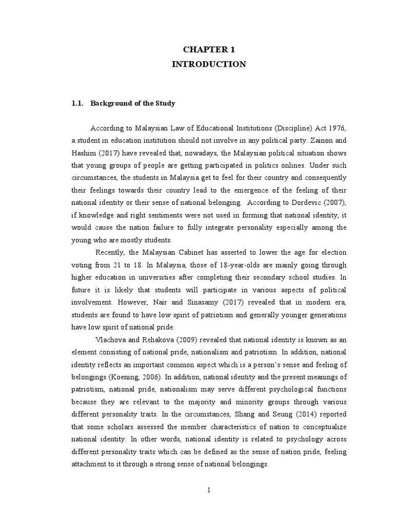 CHAPTER 1-5 - Viva Correction | PDF | Identity (Social Science) | Self ...