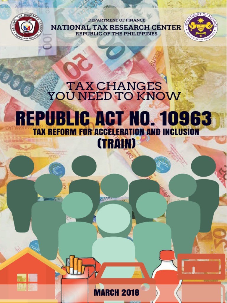 Tax Changes You Need To Know Under RA 10963 PDF | PDF
