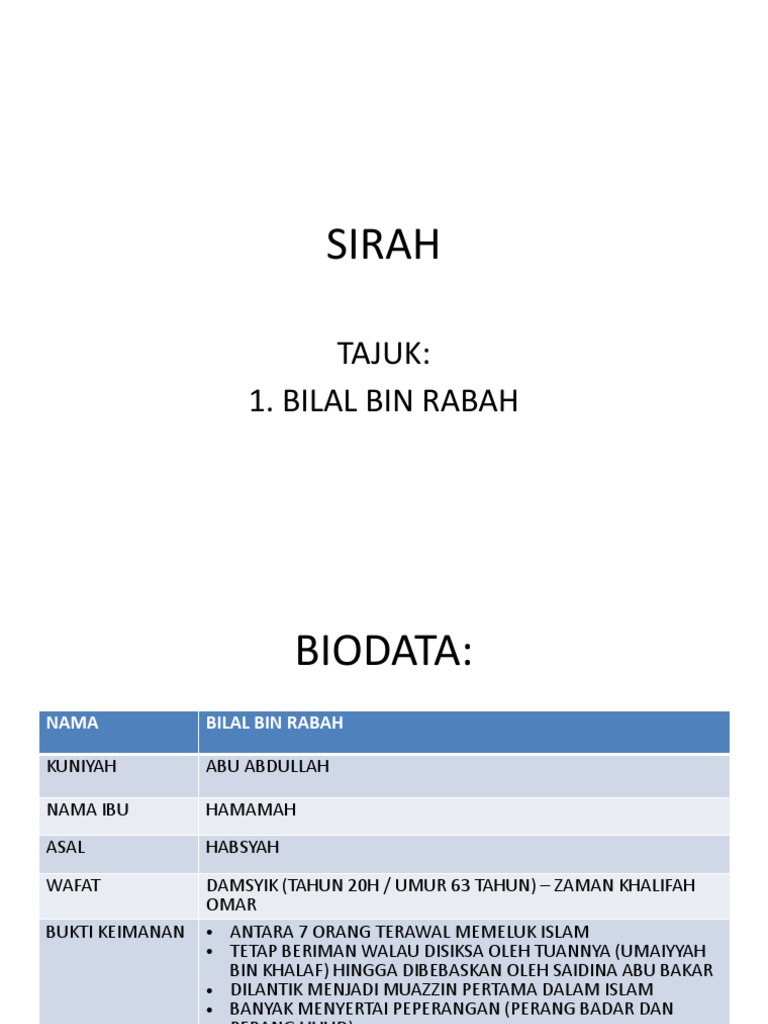 Tokoh Sahabat Ting.3 | PDF