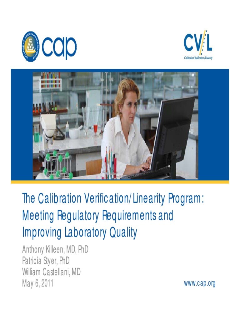 CVL Webinar Presentation PDF | PDF | Verification And Validation ...