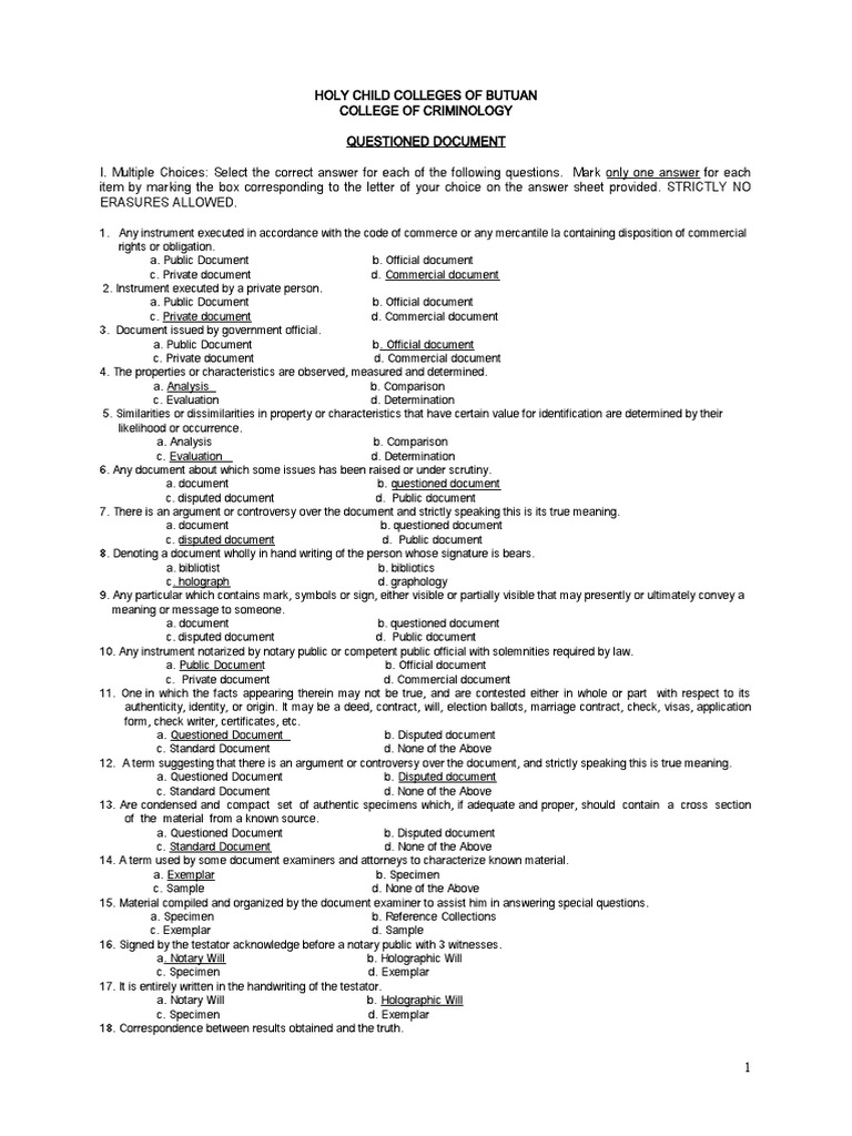 Questioned Document Exam Techniques | PDF | Accuracy And Precision | Notary Public