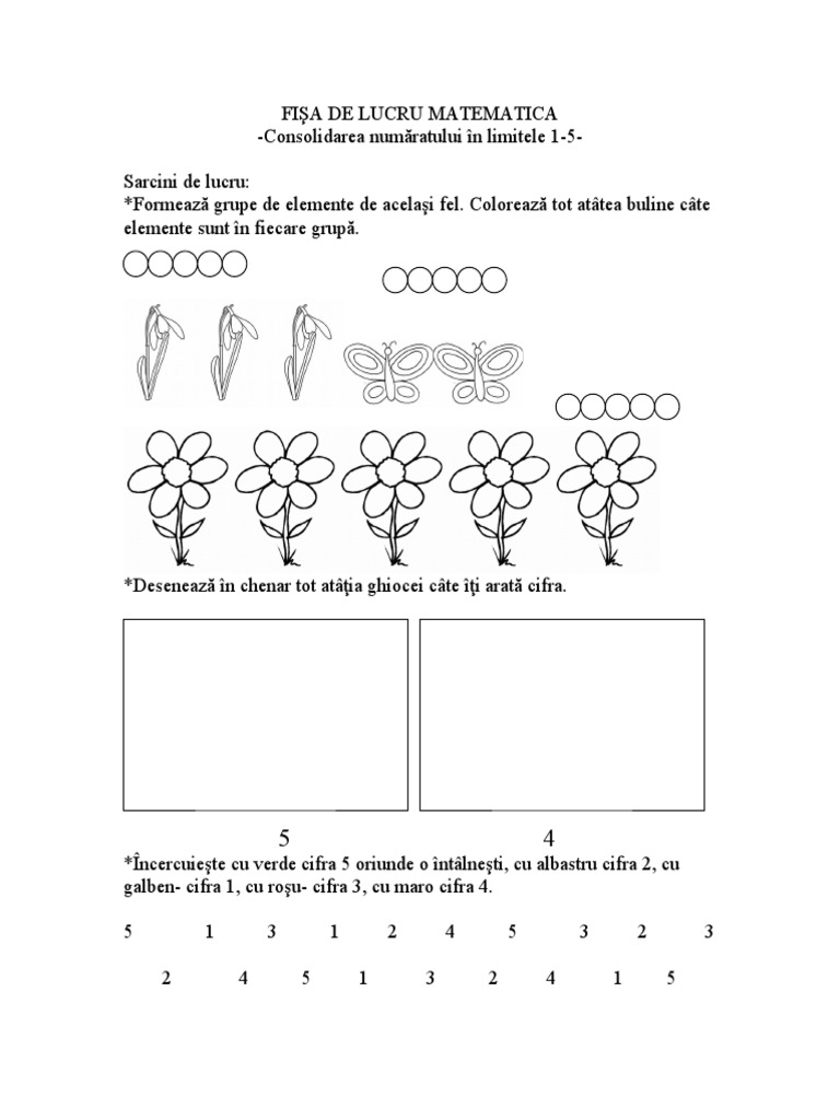 11 Fisa de Lucru Matematica | PDF