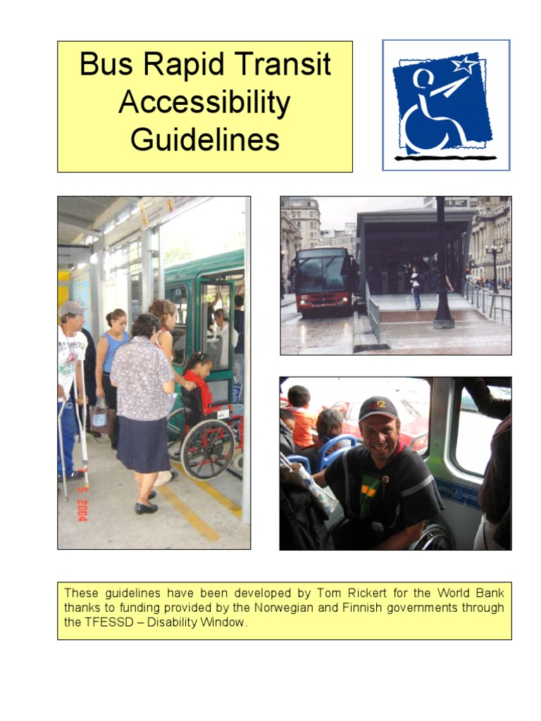 BRT Access Guide | PDF | Traffic | Pedestrian Crossing