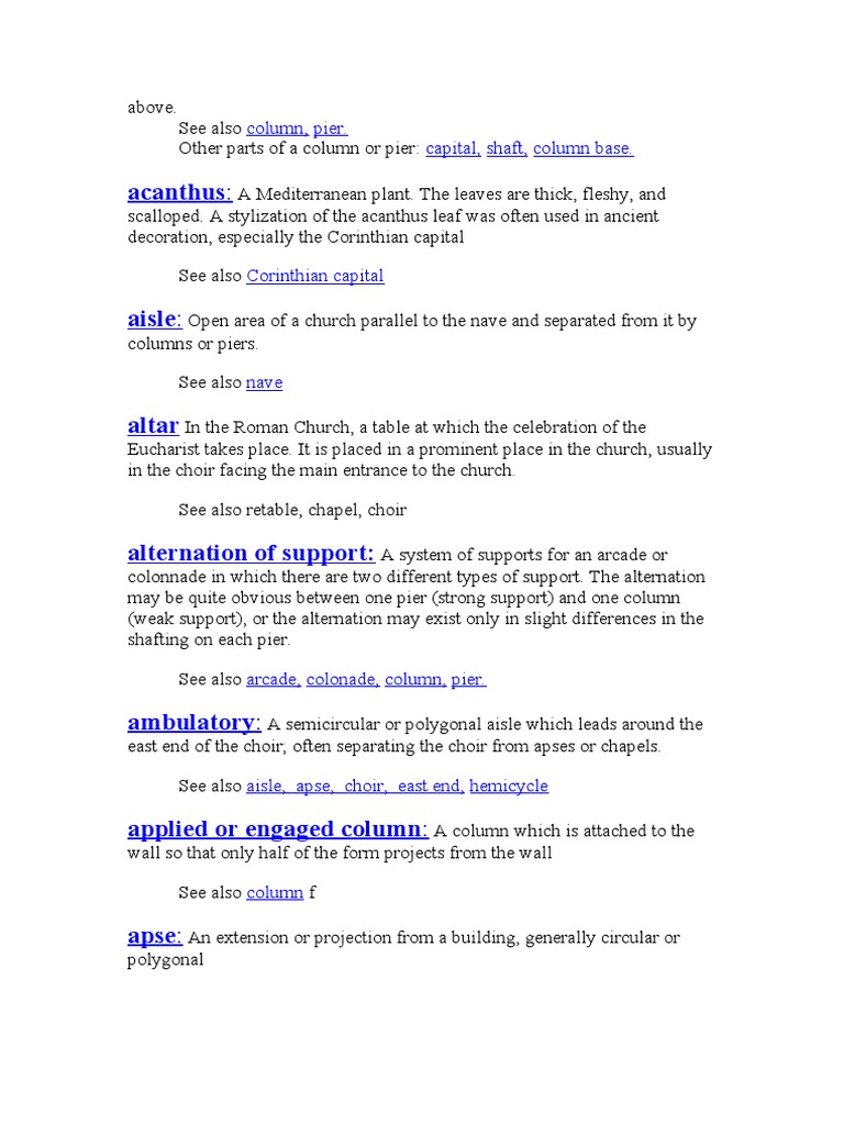 Acanthus:: Column, Pier. Capital, Shaft, Column Base | Download Free ...