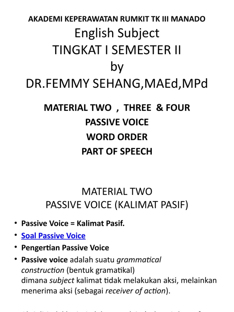 AKPER TKT I - MATERI 2 & 3 Dan 4 | PDF | Pronoun | Adverb