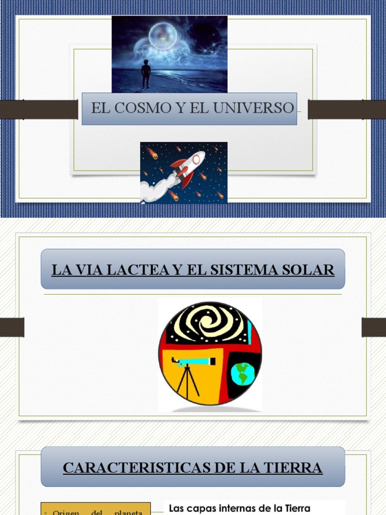 El Cosmos y el Universo: Estructura y Movimientos | PDF
