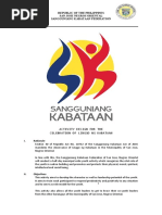Barangay Invitation Letter | PDF
