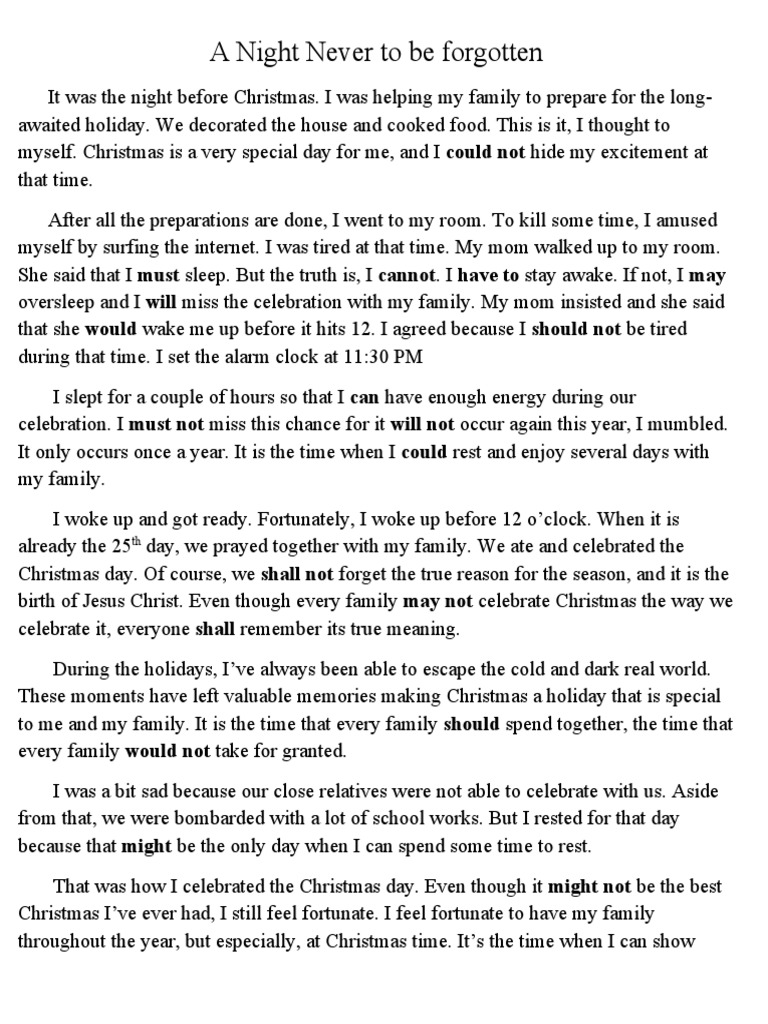 A Night Never To Be Forgotten | PDF | Religion & Spirituality