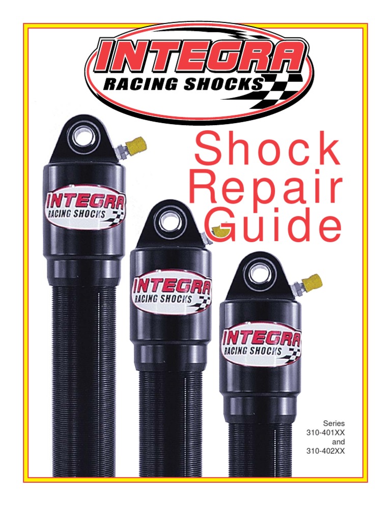 Integra Shocks Tuning Guide | PDF | Piston | Valve