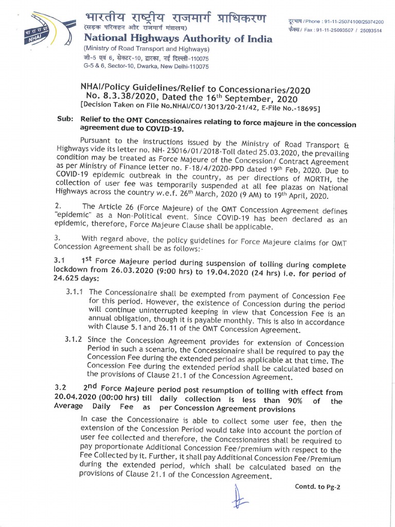 Policy Circular No. 8.3.38 | PDF
