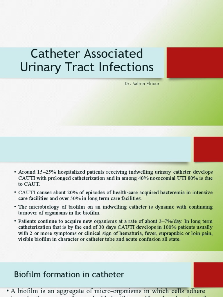 Understanding Catheter-Associated UTIs | PDF | Urinary Tract Infection ...