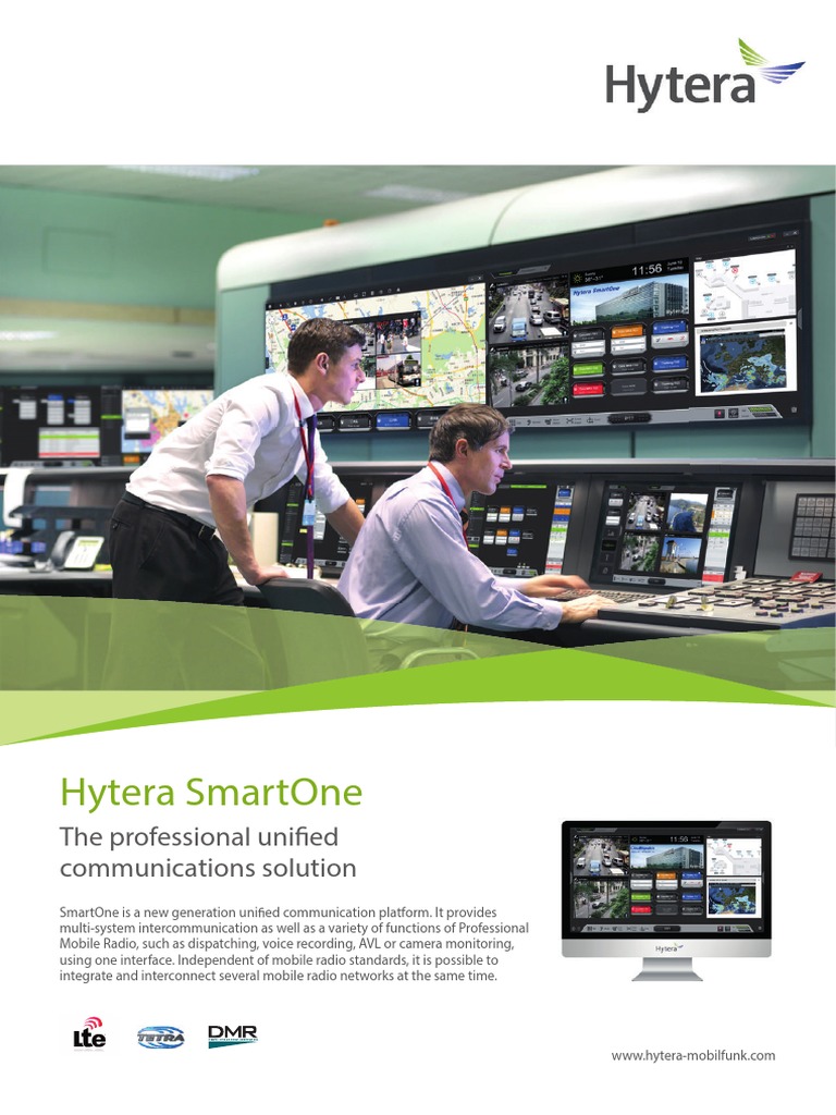 Hytera Smartone: The Professional Unifi Ed Communications Solution | PDF | Server (Computing ...