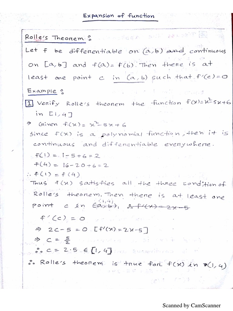 Expansion of Function | PDF