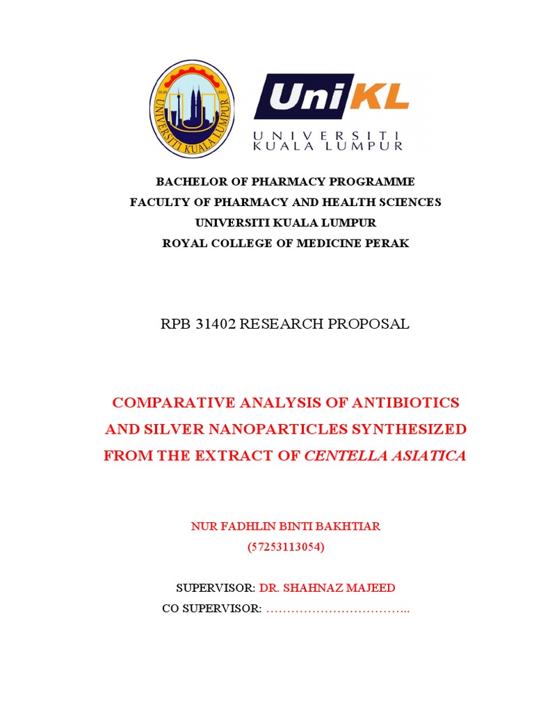 Research Proposal Template | PDF | Biology | Science