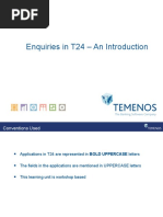 Nofile Enquiry: T24 Api Programming | PDF | Filename | Subroutine