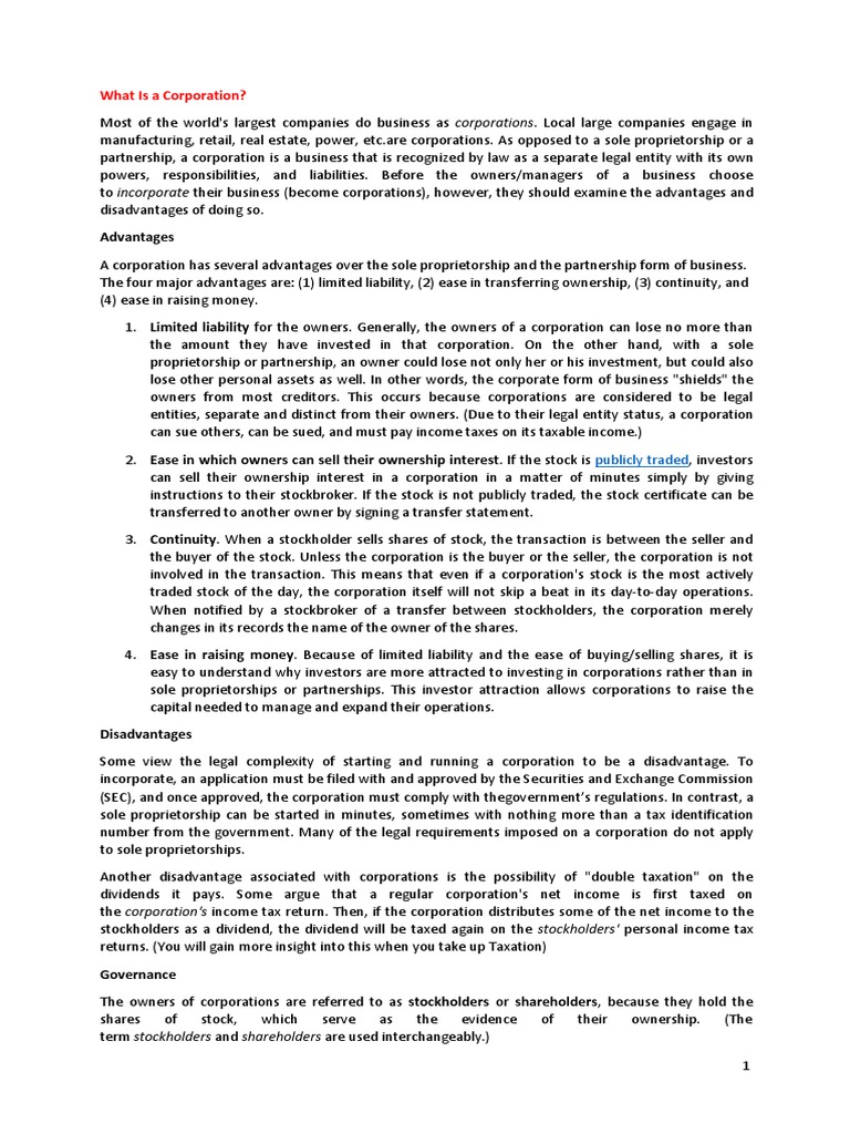 Stockholders Equity Discussion | PDF | Preferred Stock | Stocks