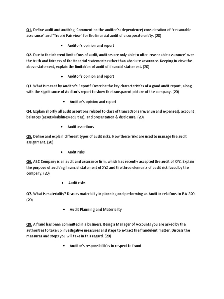 Audit Concepts & Practices Guide | PDF | Business | Finance & Money ...