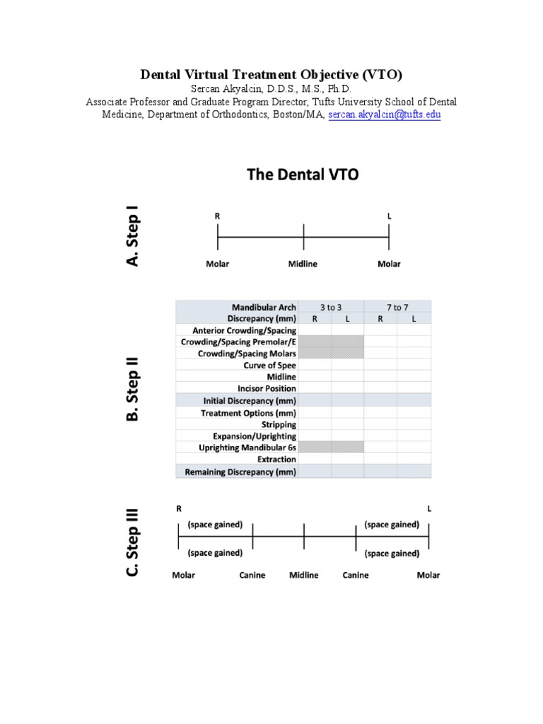 Dental Virtual Treatment Objective (VTO) | PDF | Animal Anatomy | Mouth