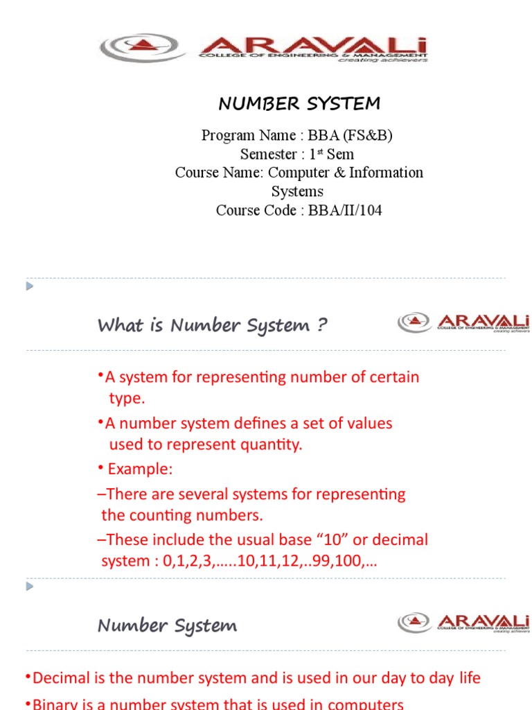 ACEM Numbersystem | PDF | Mathematical Notation | Theory Of Computation