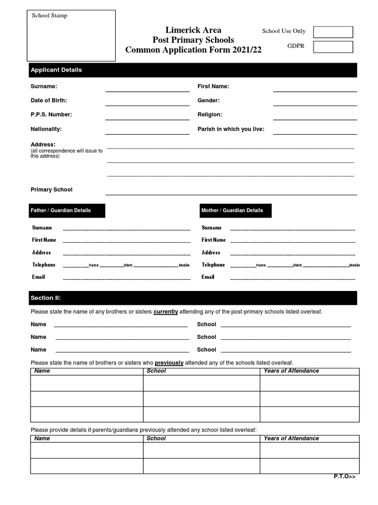 CAS Application Form 2021-22 English FINAL PDF | PDF | Social ...