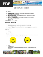 Cot-Health 6 q3 Lesson Plan | PDF | Literacy | Cognition