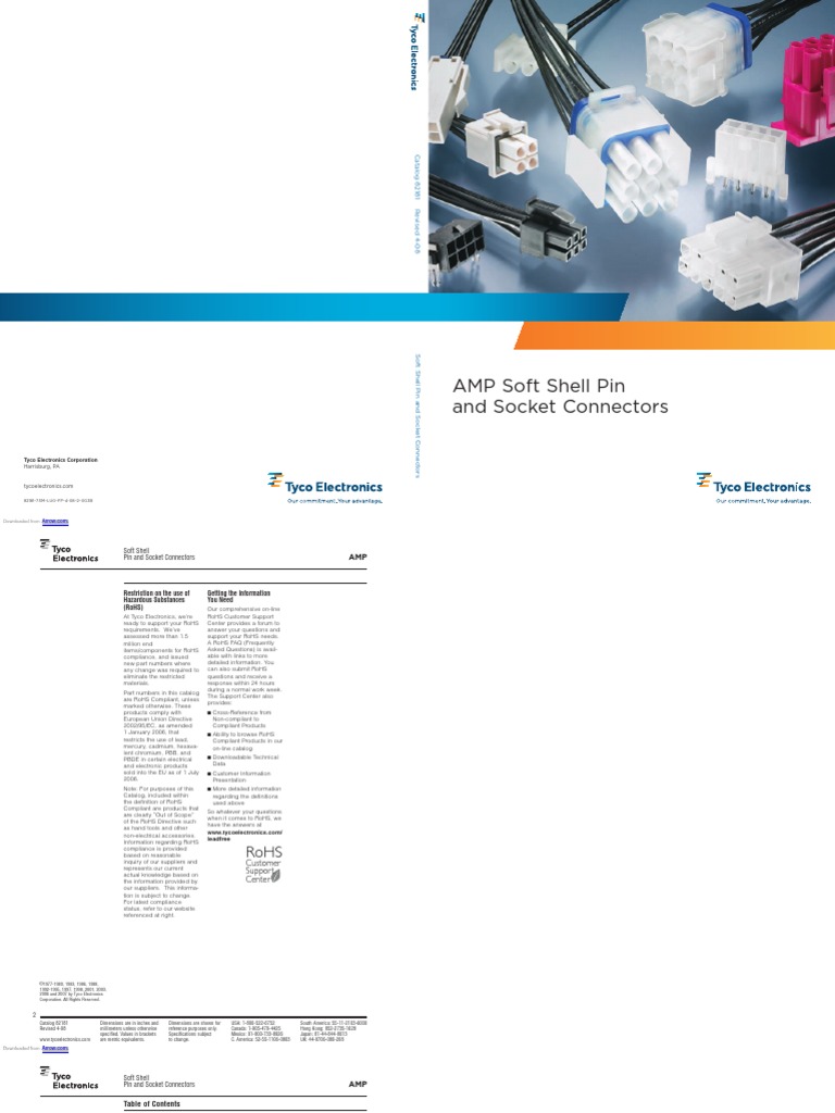 Connector Discrete Wire Housing | PDF | Electrical Connector | Ac Power ...