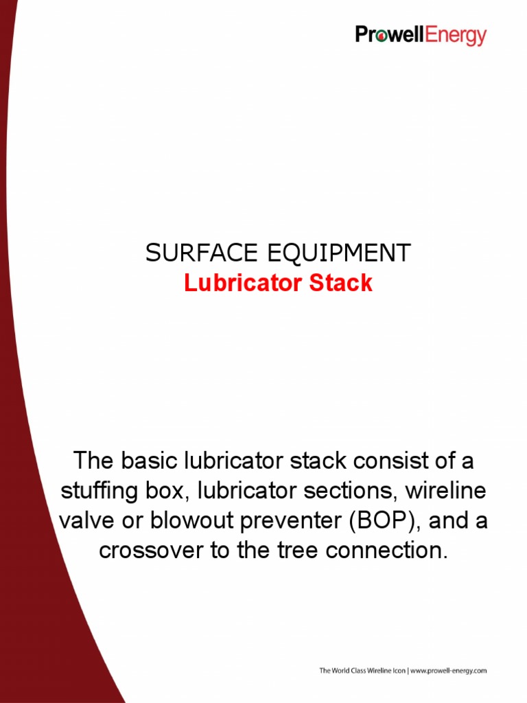 Slickline Presentation | PDF | Casing (Borehole) | Mechanical Engineering