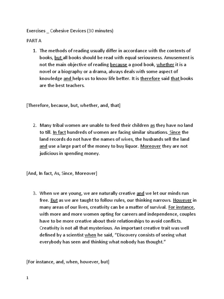 Exercises | PDF | Creativity | Psychological Concepts
