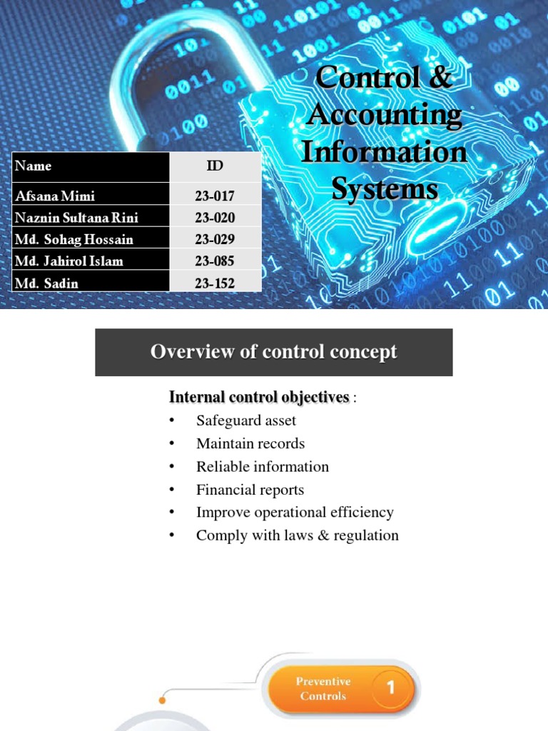 AIS Presentation PDF | PDF | Internal Control | Audit