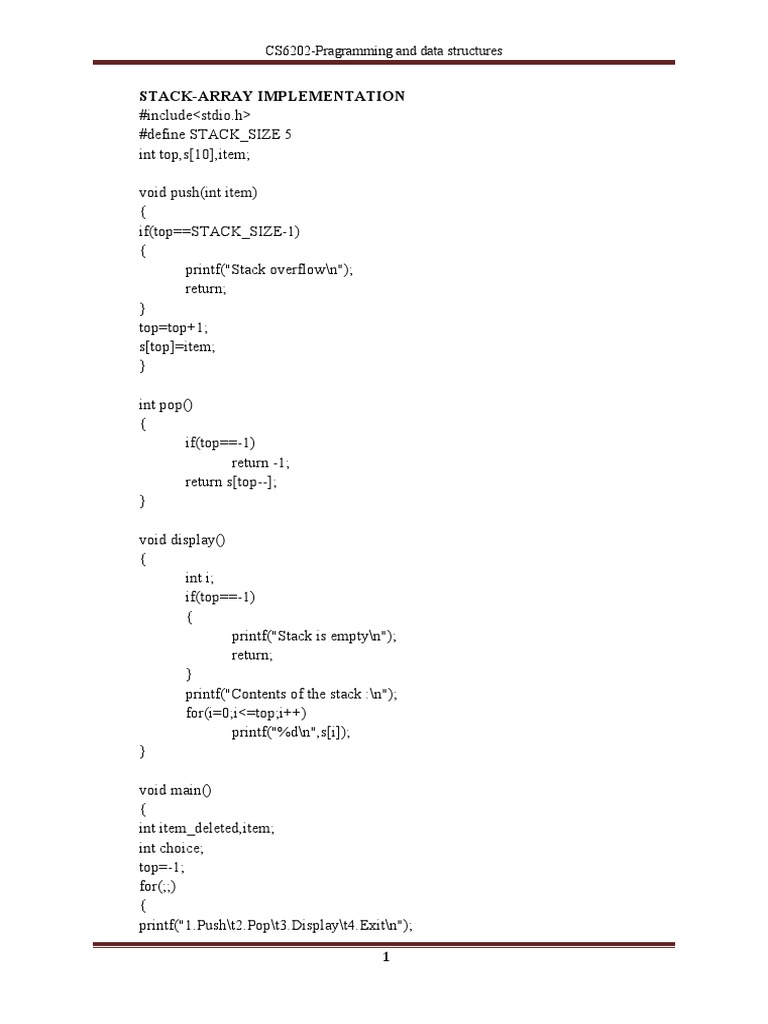 Unit4 Programs | PDF | Queue (Abstract Data Type) | Algorithms And Data Structures
