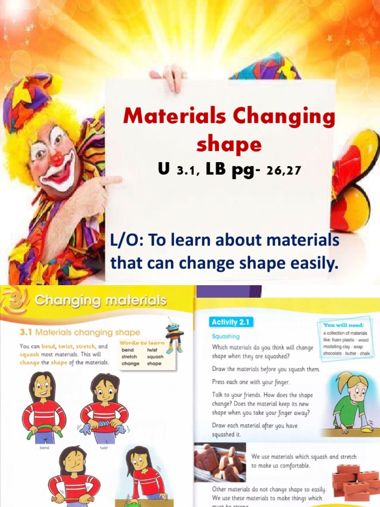 Materials That Change Shape Easily | PDF