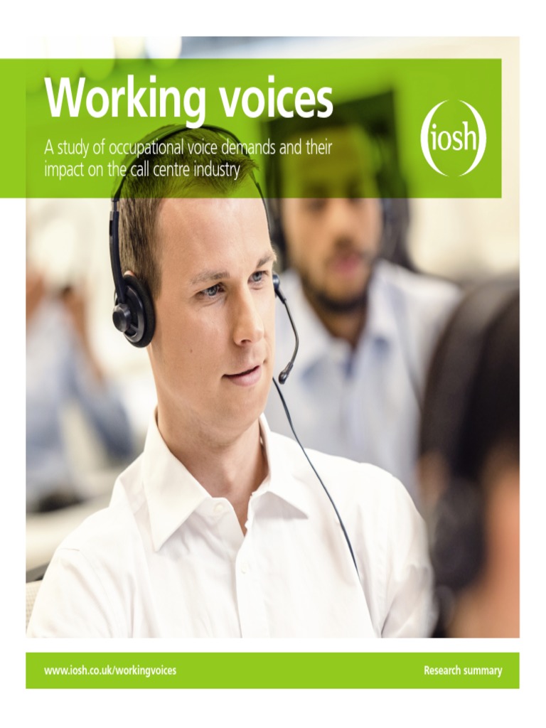Working Voices Summary | PDF | Occupational Safety And Health | Survey ...