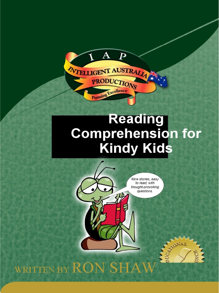 Reading Comprehension For Kindy Kids: Ron Shaw | PDF