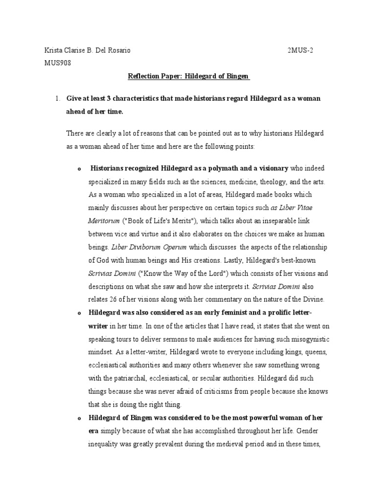 Reflection Paper | PDF | Theology | Philosophical Theories