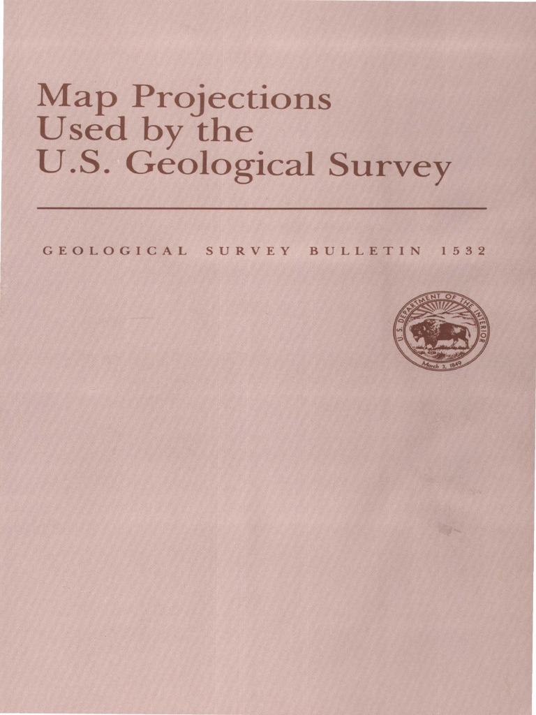 Map Projections Guide for USGS | PDF | Latitude | Longitude