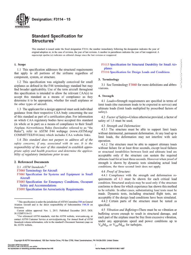 Astm f3114 15 PDF Download | PDF