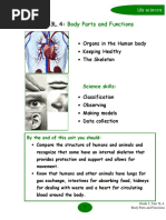 Lesson Plan Grade 1 Unit 1 - My Body | PDF | Lesson Plan | Cognitive ...