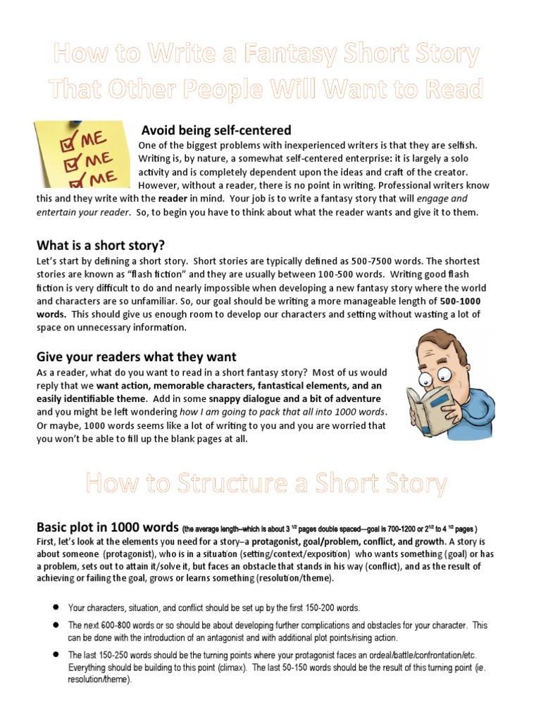 How To Write A Fantasy Short Story That Other People Will Want To Read ...