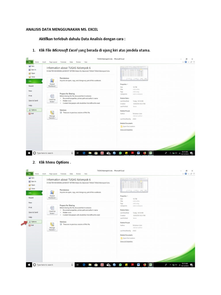 Analisis Data dengan Excel | PDF | Teknologi & Rekayasa