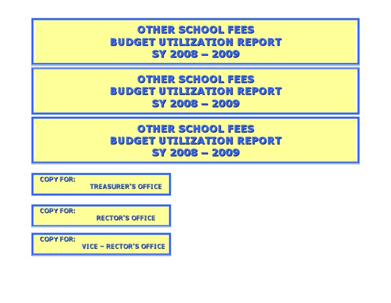 Budget Label | PDF