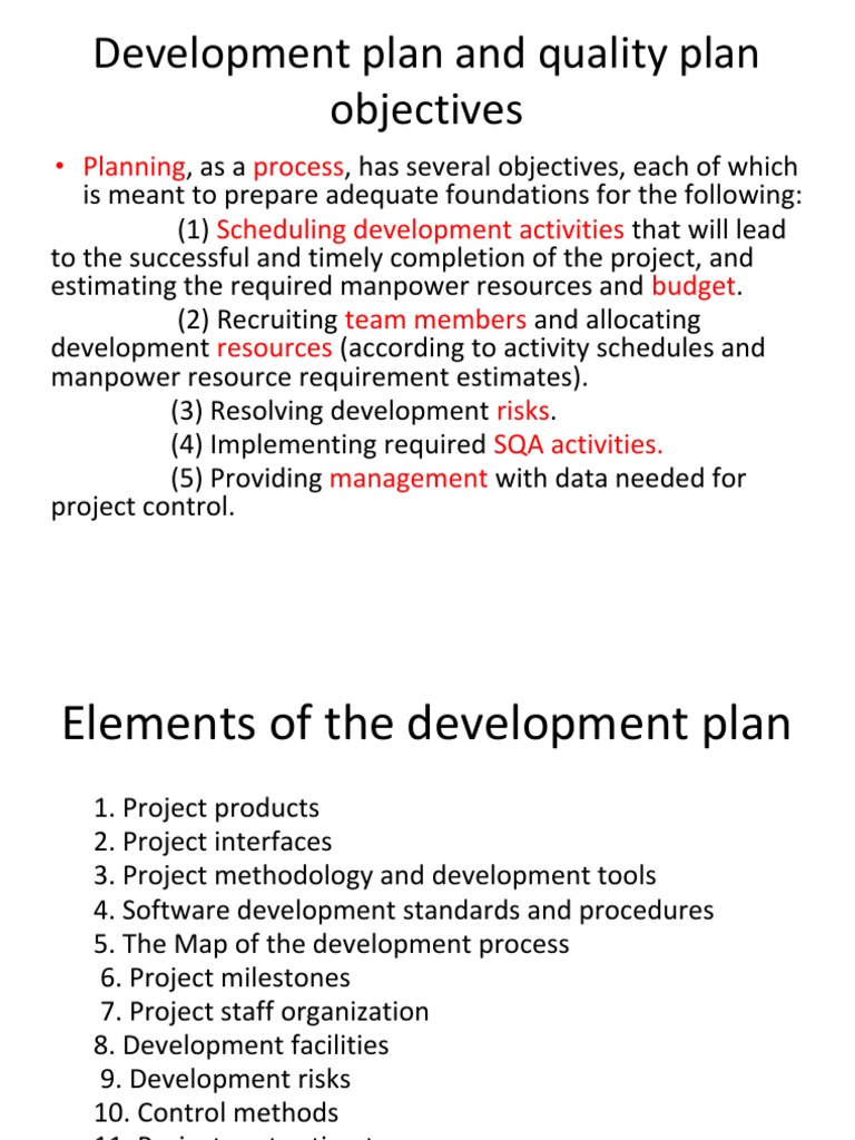 Unit3 Dev & Quality Plan | PDF | Software Development | Interface (Computing)