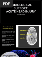 CT Brain Interpretation Guide | PDF | Stroke | Cerebrospinal Fluid