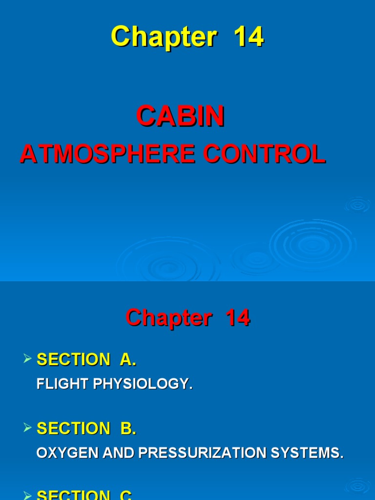 Cabin Atmosphere M | PDF | Atmosphere Of Earth | Oxygen